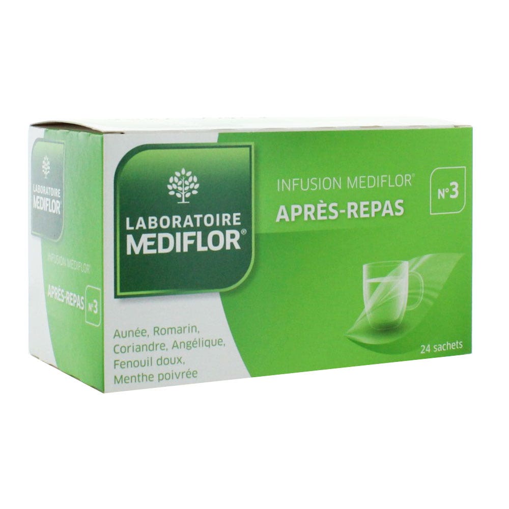 Mediflor Tisane 3 Apres Repas 24 Sachets - Easypara
