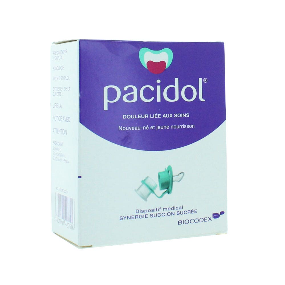 Biocodex Pacidol Dispositif Medical Synergie Succion Sucree - Easypara