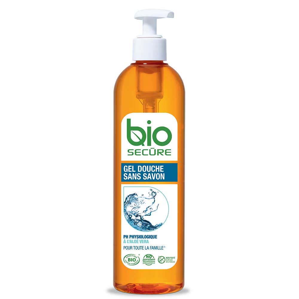 Bio Secure Gel Douche Sans Savon Ph Physiologique Aloe Vera 400ml ...