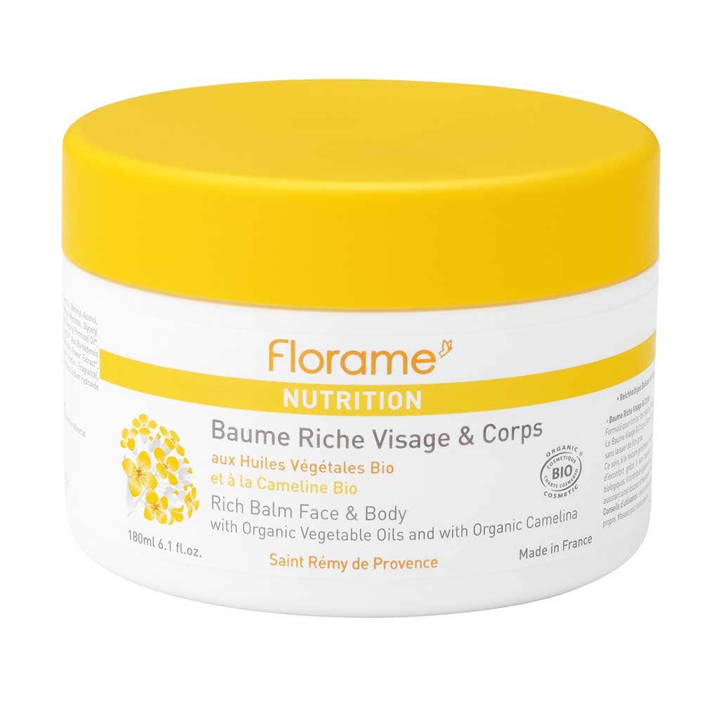 Florame Nutrition Baume Riche Visage Et Corps Bio 180ml - Easypara