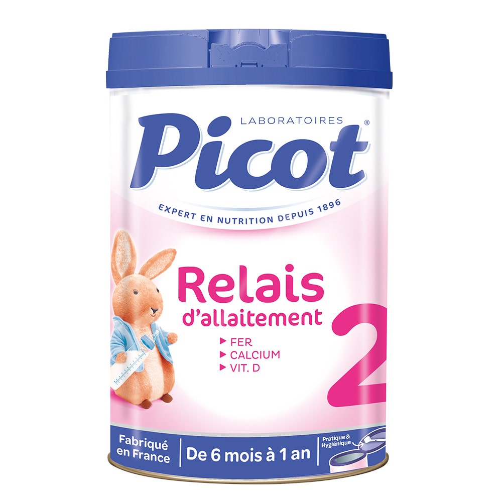 Picot Lait Infantile Relais 2eme Age 900g - Easypara