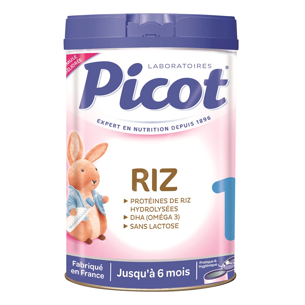 Picot 1 Riz Lait En Poudre Jusqu'a 6 Mois 800g - Easypara