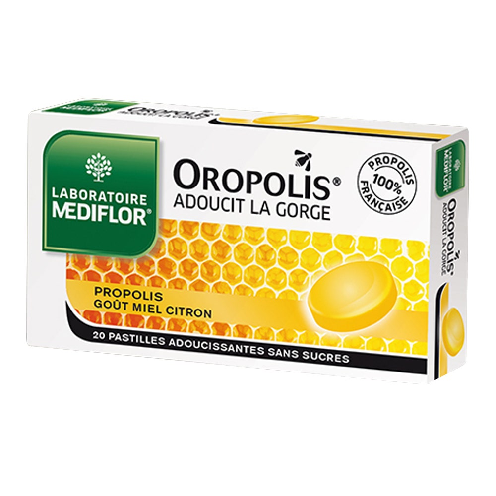 Vicks Oropolis Propolis Coeur Liquide Gout Miel 16 pastilles - Easypara