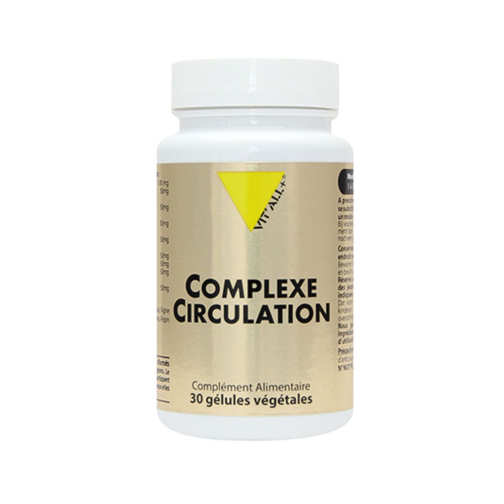 Vit'All+ Complexe Circulation 30 Gélules - Easypara