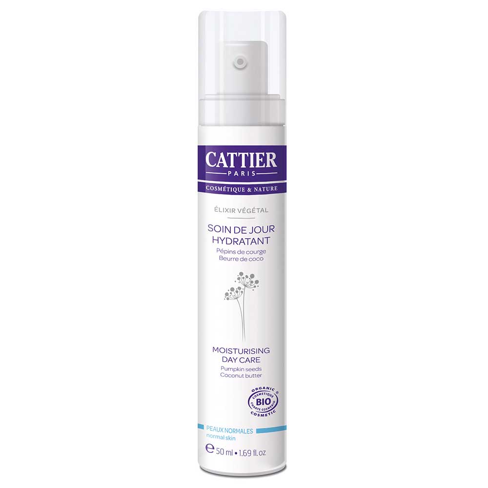 Cattier Elixir Vegetal Soin De Jour Hydratant Bio 50ml - Easypara
