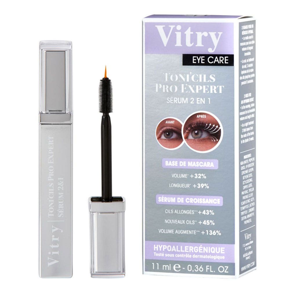 Vitry Toni Cils Pro Expert Serum 2 En 1 Base De Mascara 11ml - Easypara