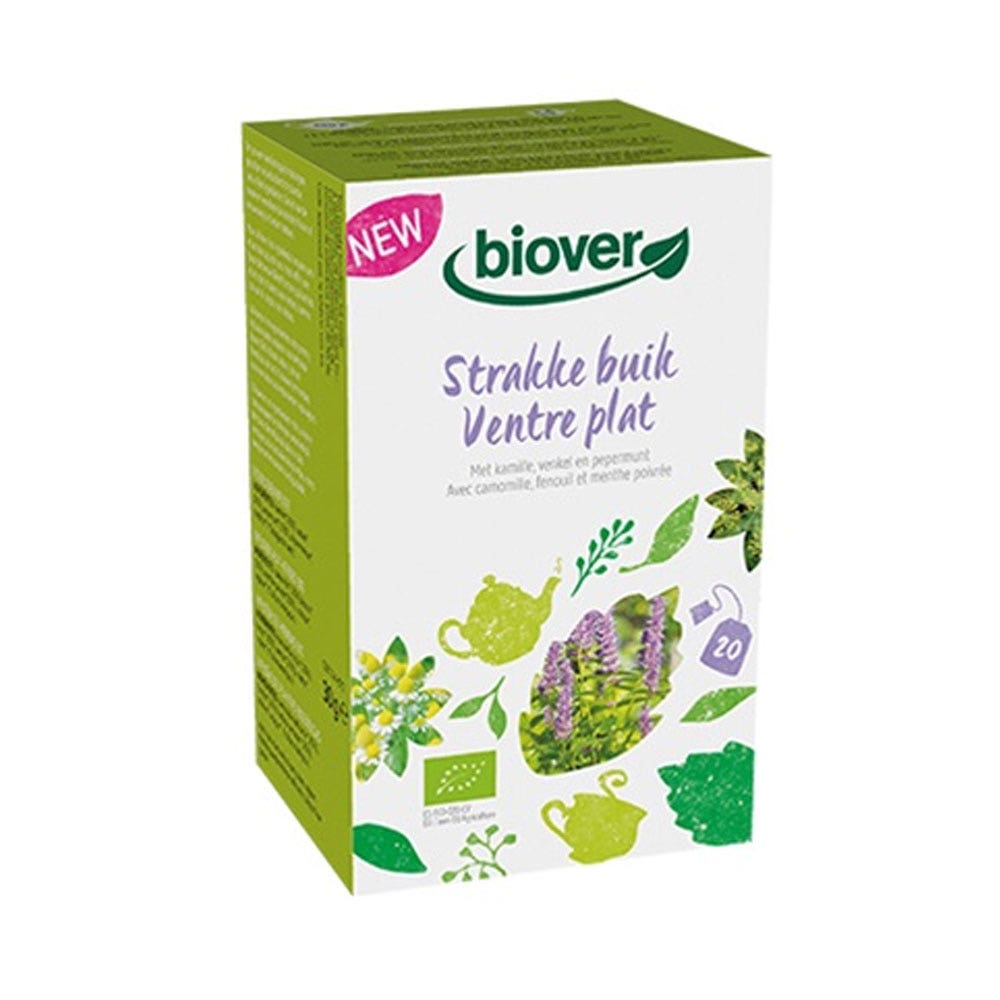 Biover Infusion Ventre Plat 20 Infusettes - Easypara