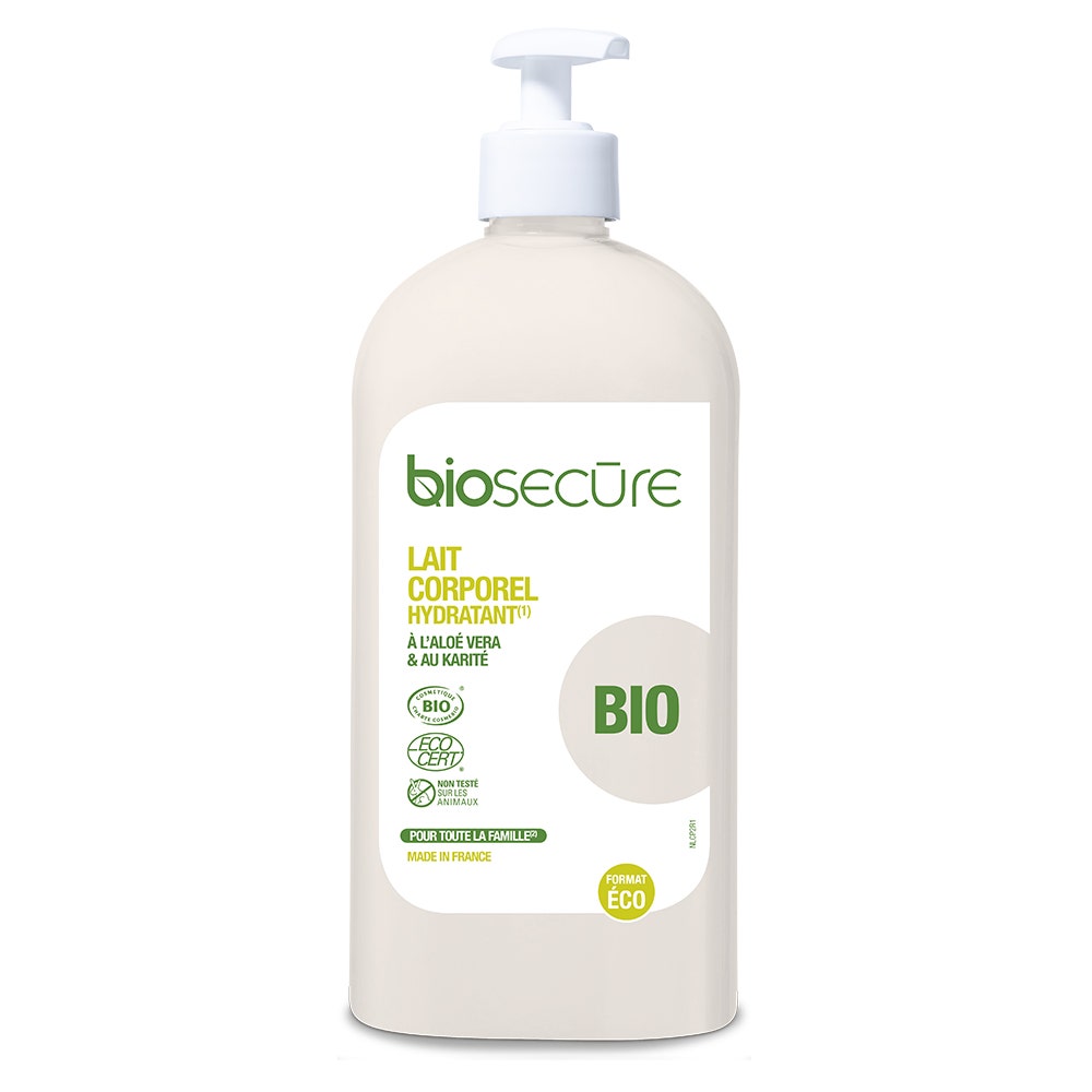 Bio Secure Gel Douche Sans Savon Bio Aloé Véra 730ml - Easypara