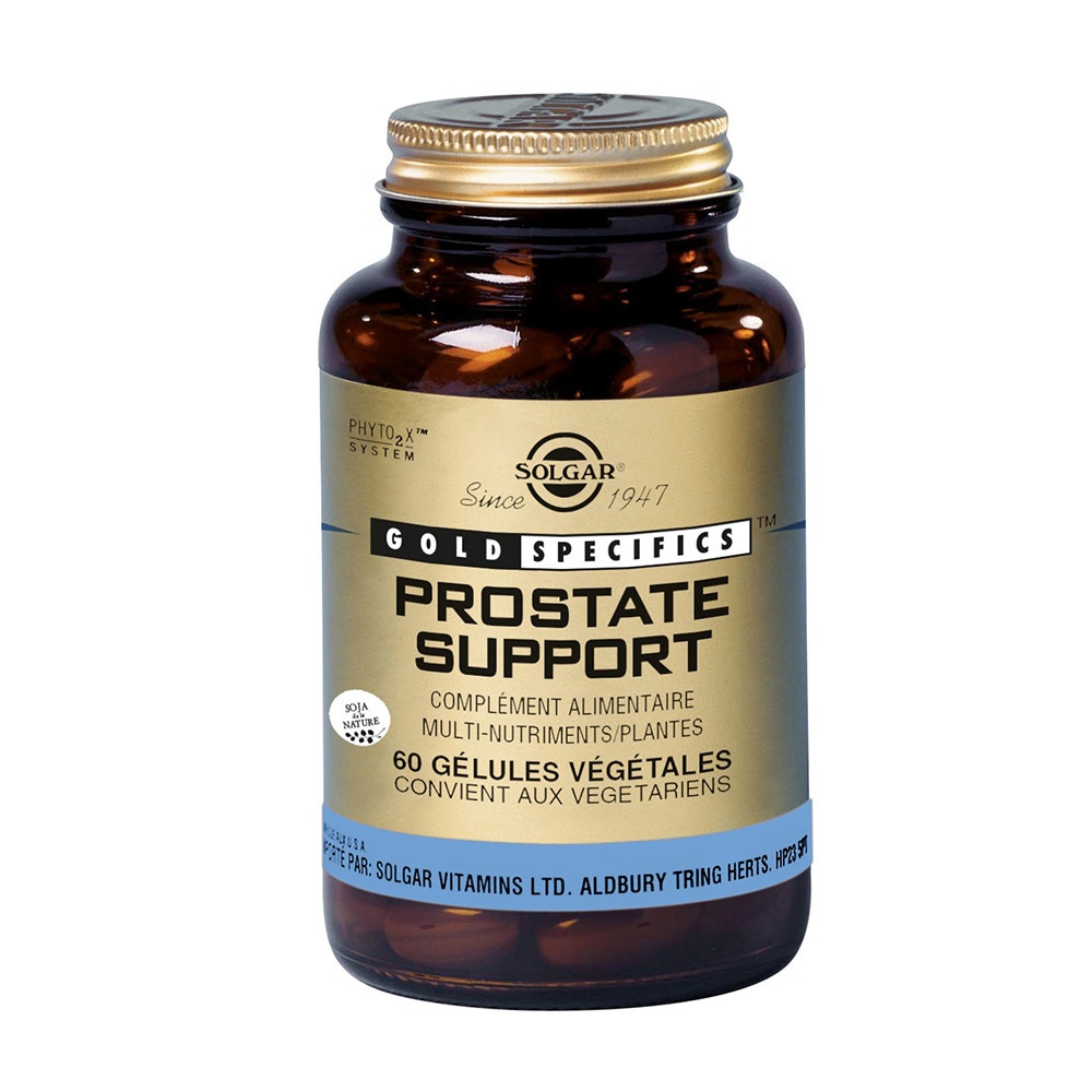 Solgar Prostate Support Genito Urinaire Vitalité 60 gélules végétales ...