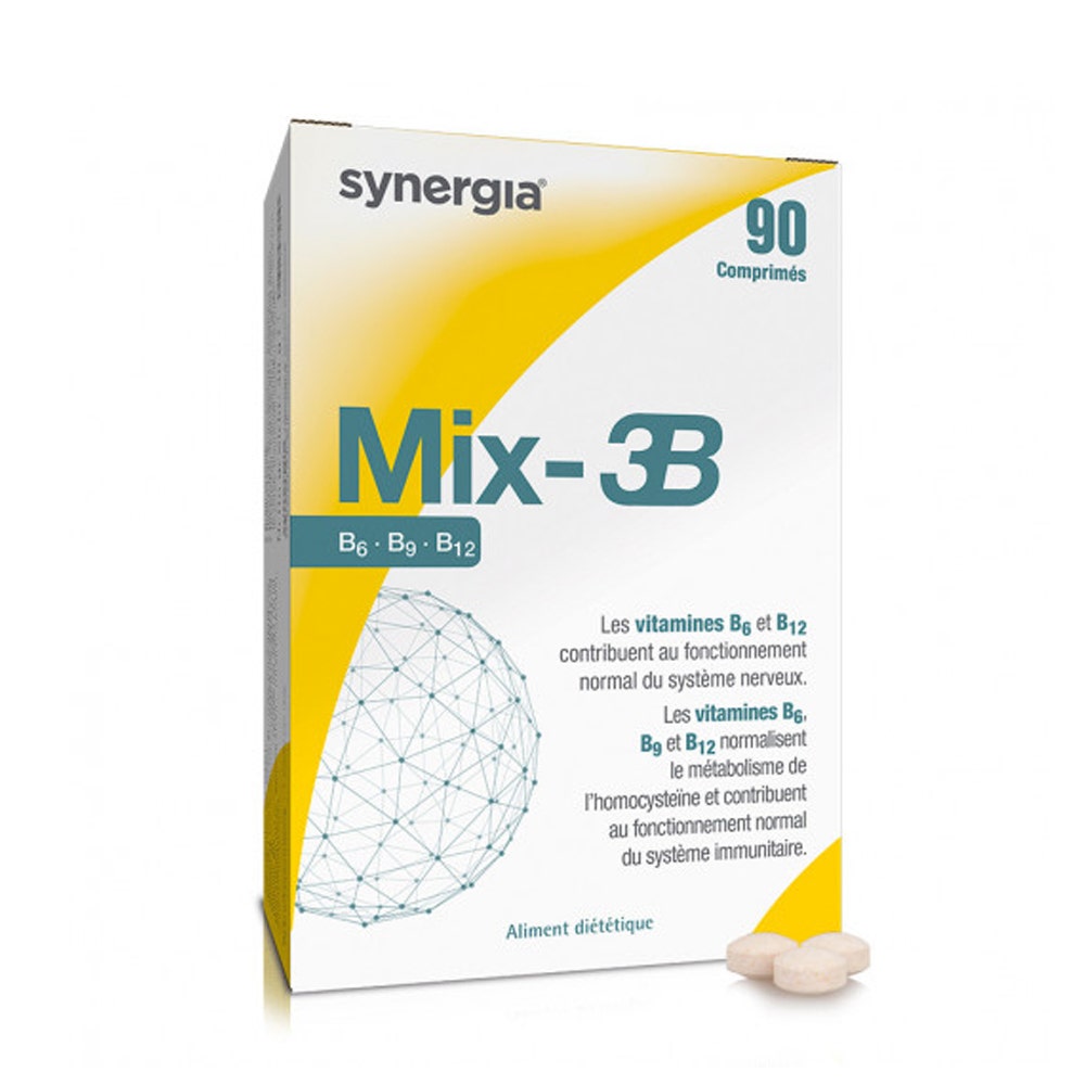 Synergia Mix-3b 90 Capsules - Easypara