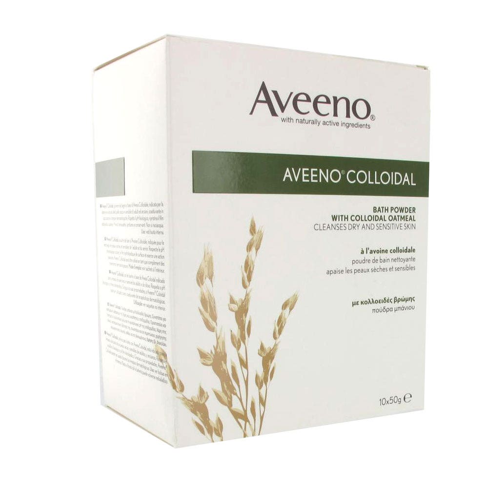 Aveeno Colloidal Poudre De Bain Nettoyante 10x50g - Easypara
