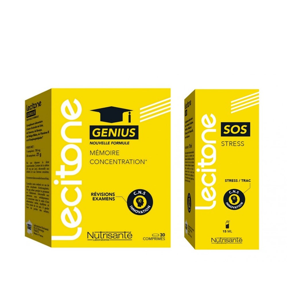Lécitone Lecitone Pack Exam (genius + Stress) - Easypara