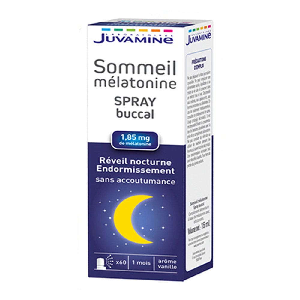 Juvamine Melatonine En Spray Sommeil 15ml - Easypara
