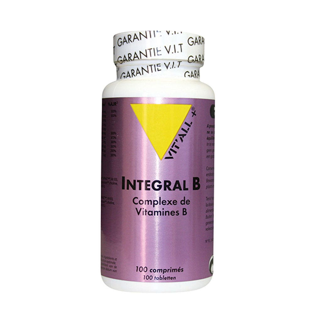 Vit'All+ Integral B Complexe De Vitamine B 100 Comprimés - Easypara