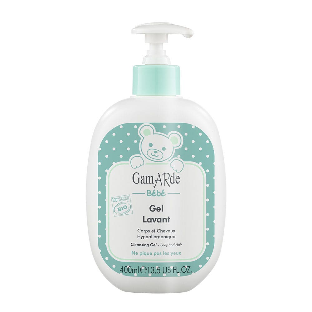 Gamarde Gel Lavant Bébé Peaux Délicates 400ml - Easypara