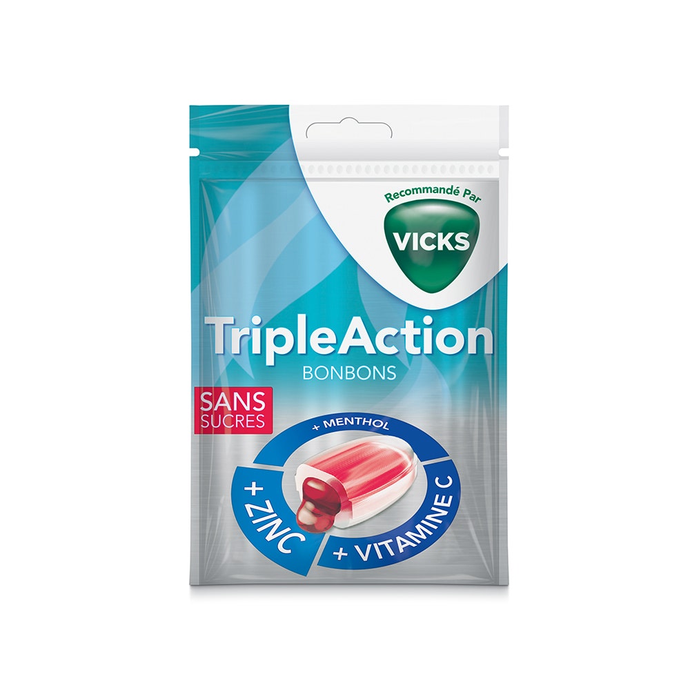 Vicks Bonbons Triple Action - Easypara