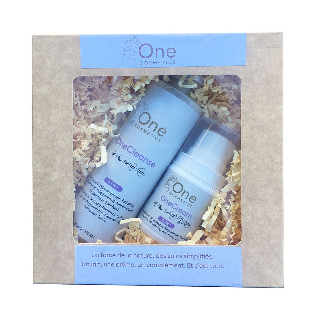 One Cosmetics OnePack OneCleanse et OneCream 200ml - Easypara
