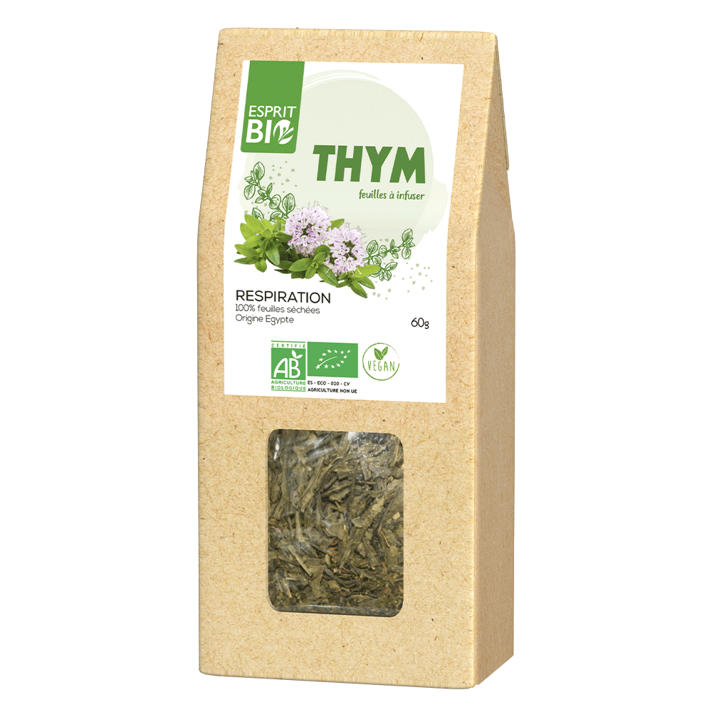 Esprit Bio Thym Bio à infuser 60g - Easypara