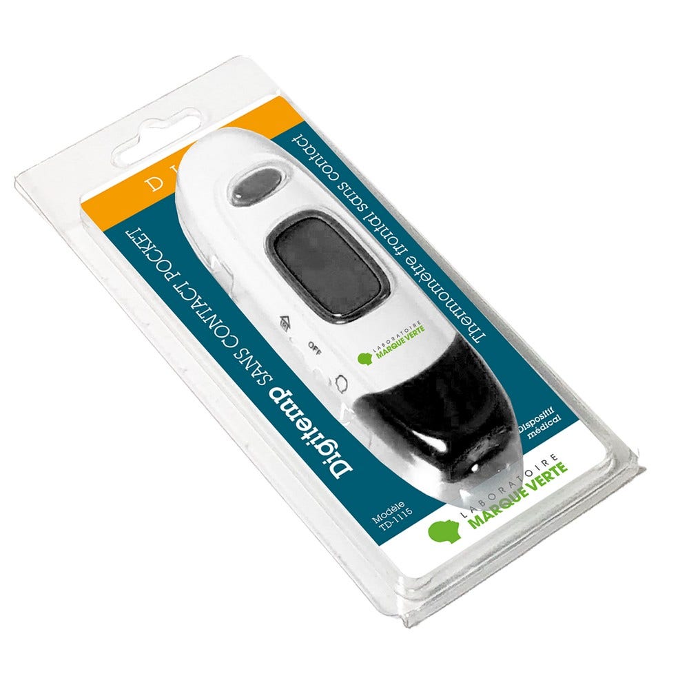 Digit Thermometre Frontal Sans Contact Digitemp pocket - Easypara