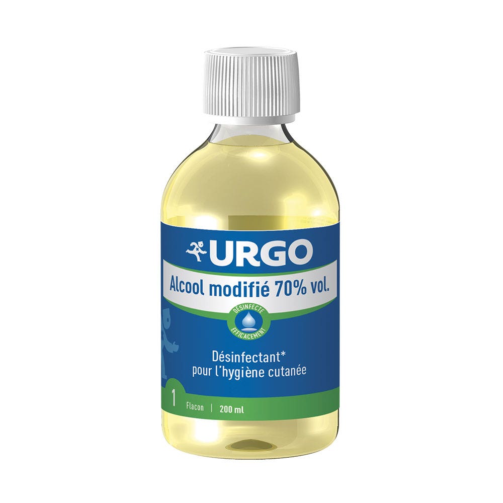 Urgo Alcool Modifie 70% Vol 200ml - Easypara