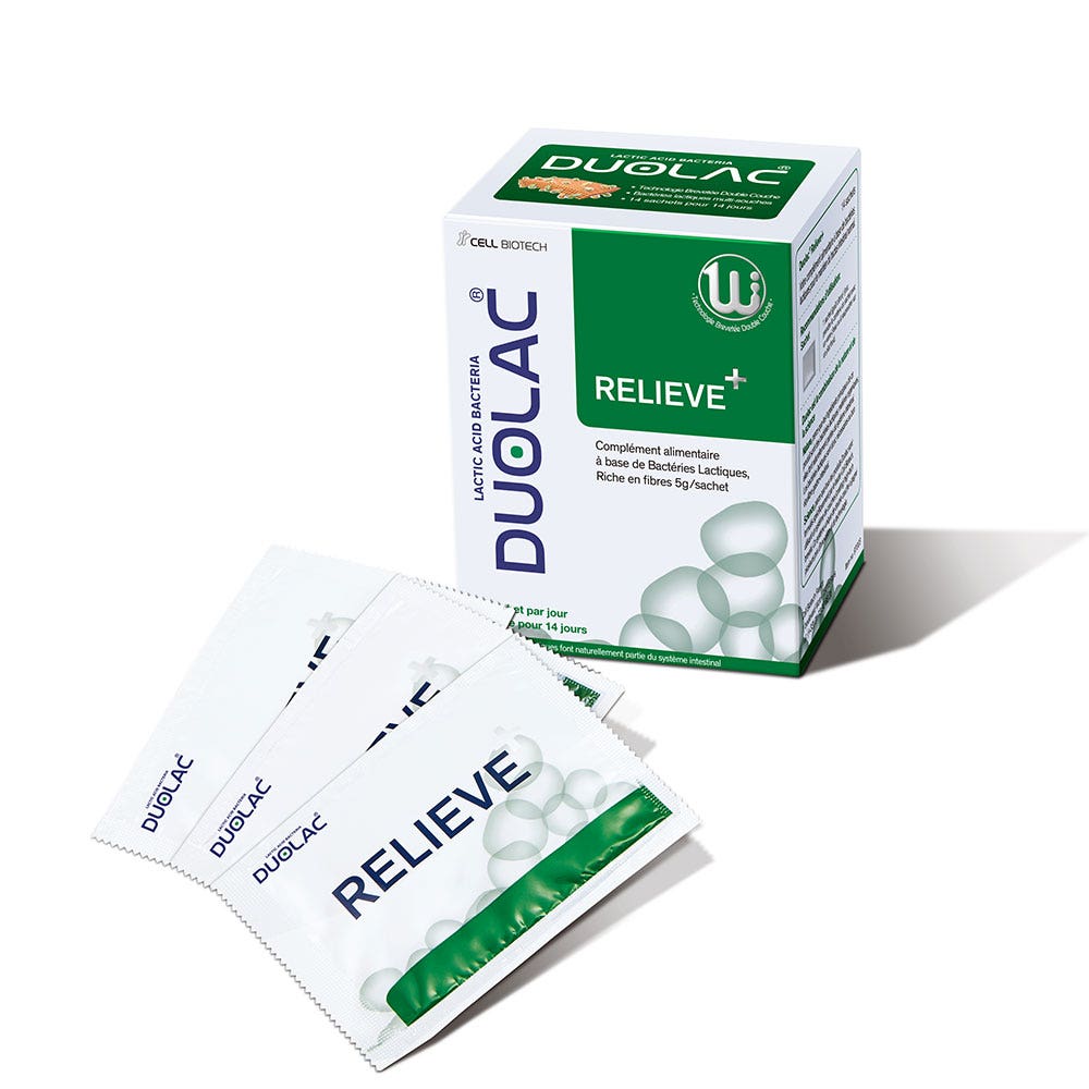 Duolac Duolac Relieve Bacteries Lactiques 14 Sachets - Easypara