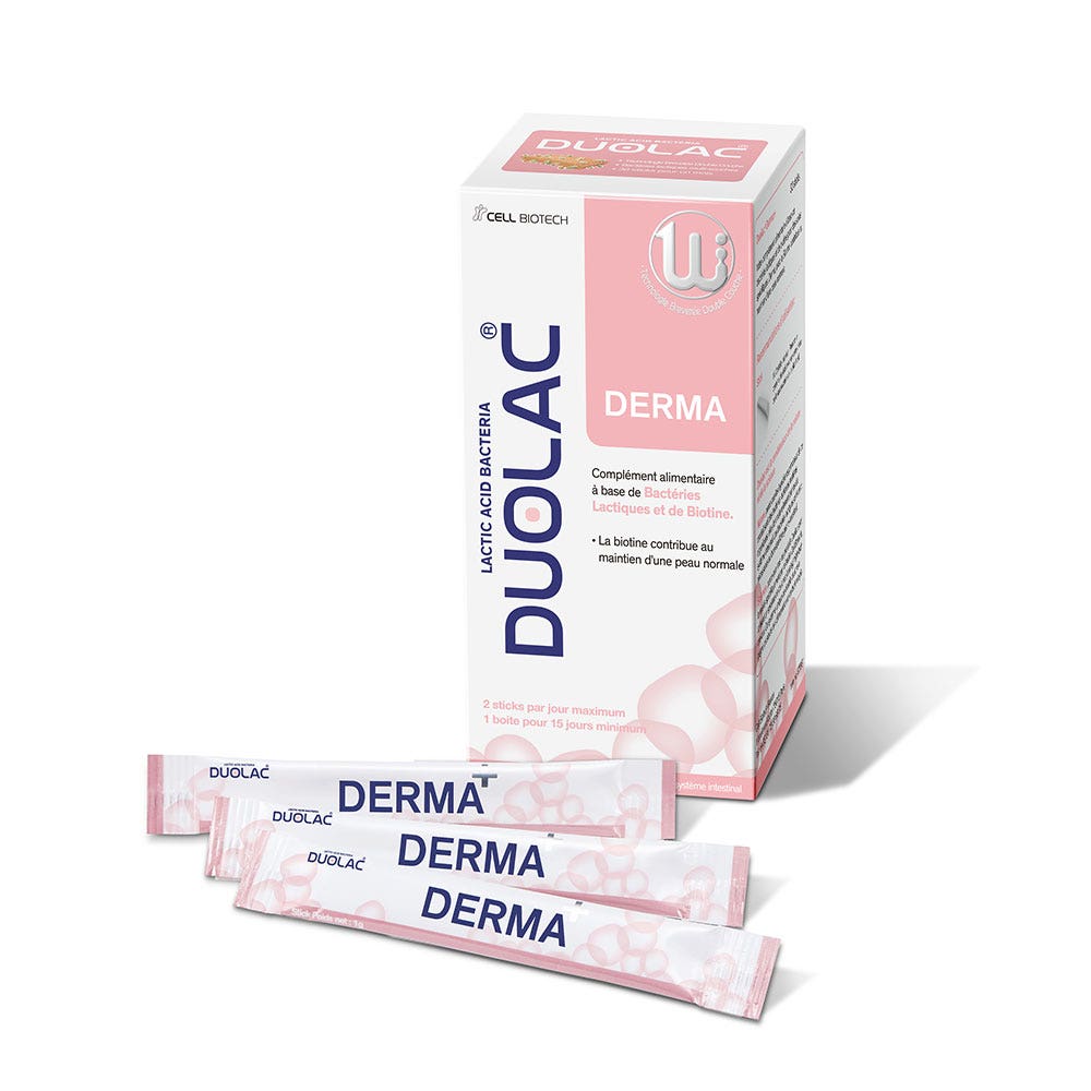 Duolac Duolac Derma Bacteries Lactiques 30 Sticks - Easypara
