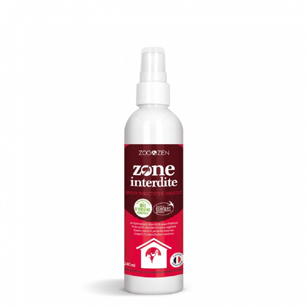 Zoo&Zen Spray Insecticide Habitat Bio 240ml - Easypara