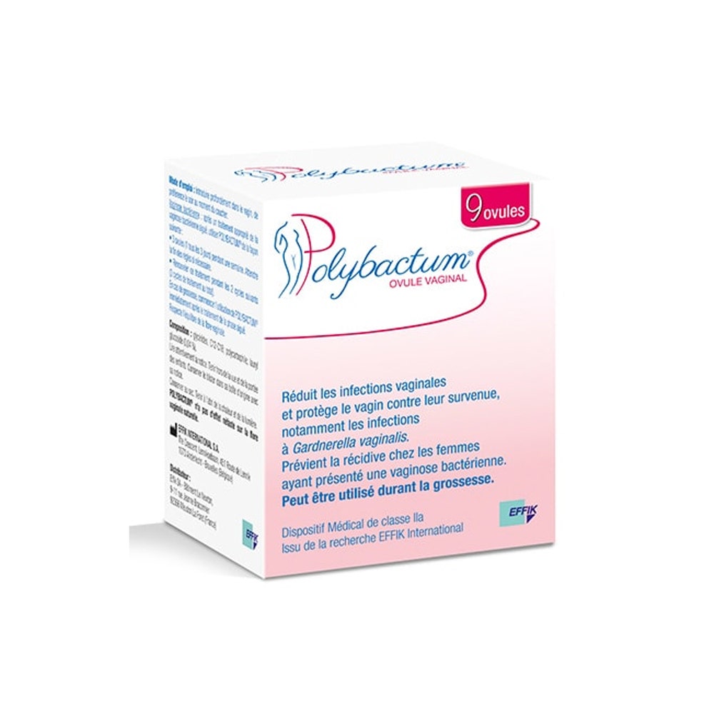 Polybactum® 9 ovules contre les infections vaginales - Effik - Easypara