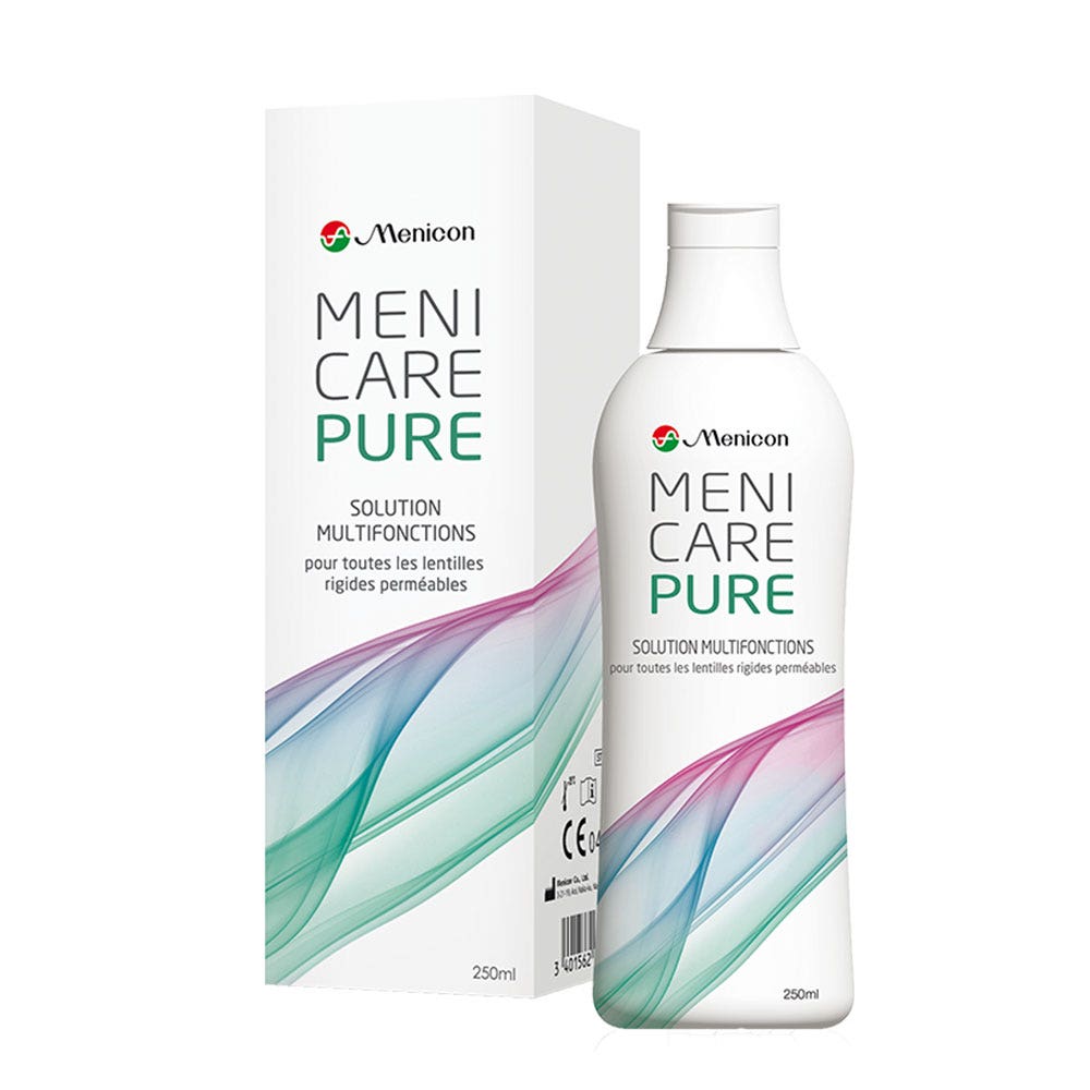 Menicon MeniCare Pure Solution multi-fonctions pour lentilles rigides ...