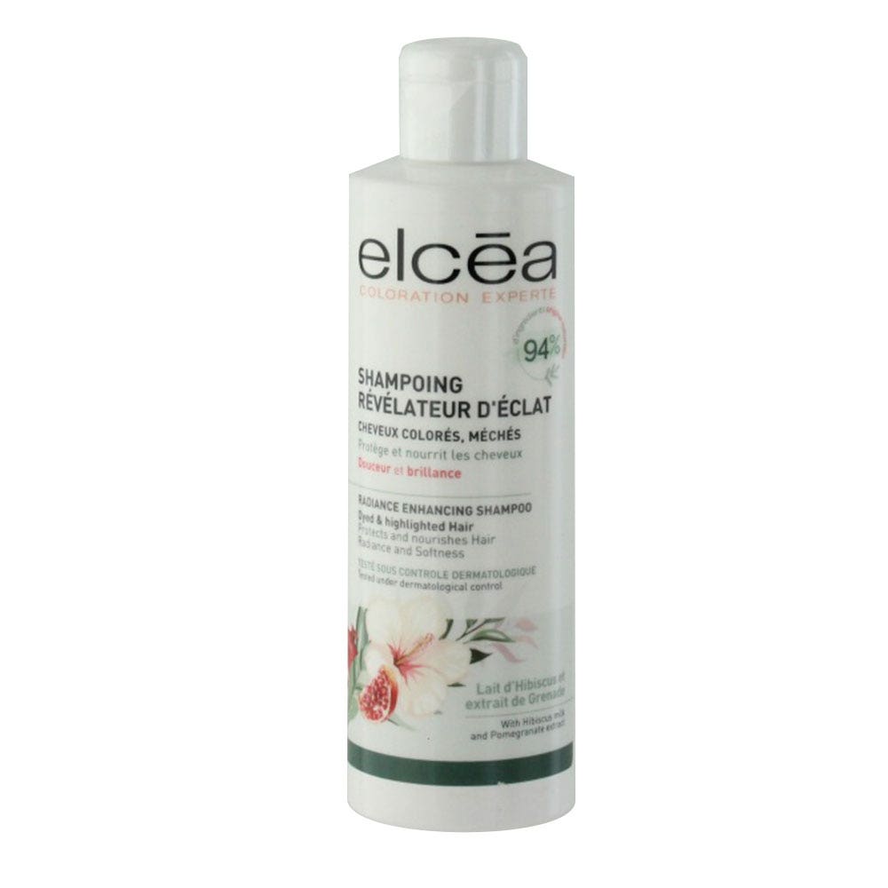 Elcea Shampooing éclat radiance Cheveux colorés 250ml - Easypara
