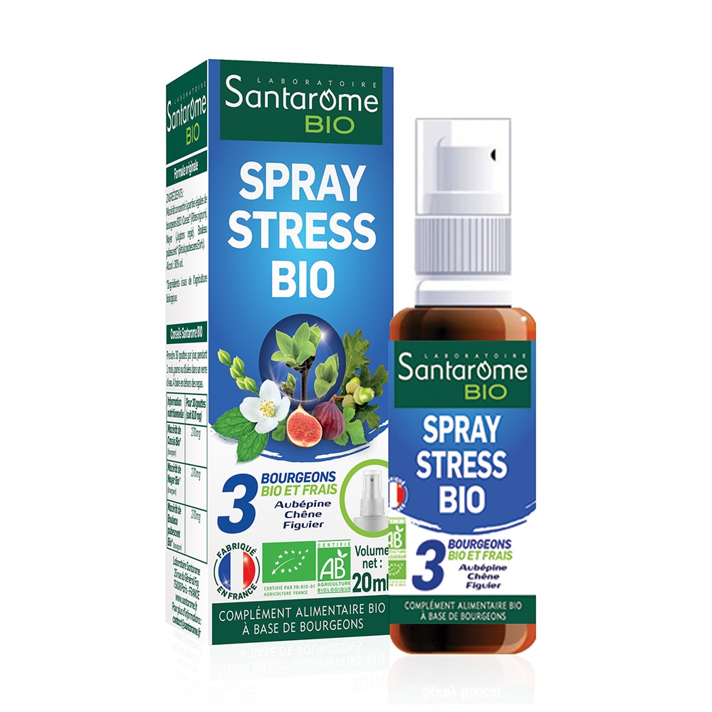 Santarome Stress Bio Complexe de Bourgeons 20ml - Easypara