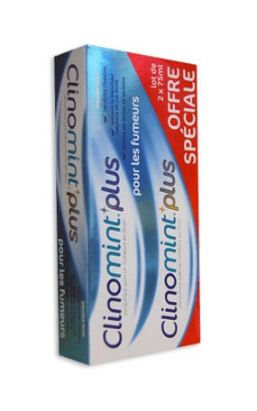Clinomyn Plus Pour Les Fumeurs Offre Speciale Lot De Clinomint 2x75 ml ...