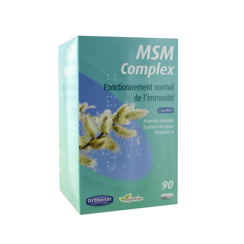 Orthonat MSM Complex Fonctionnement normal de l'immunité 90 gélules - Easypara