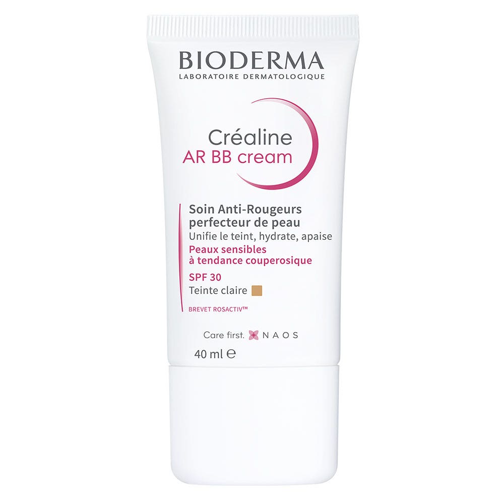 BB Cream Bioderma Soin anti-rougeur Crealine 40ml-Peaux sensibles ...