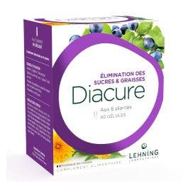 Diacure x60 Gélules- Lehning - Easypara