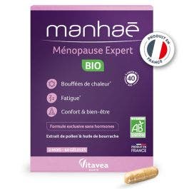Ménopause BIO 60 gélules- Manhaé - Easypara