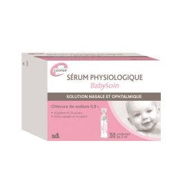 Sérum Physiologique Babysoin 30x5ml-Solution nasale et ophtalmique Cooper - Easypara