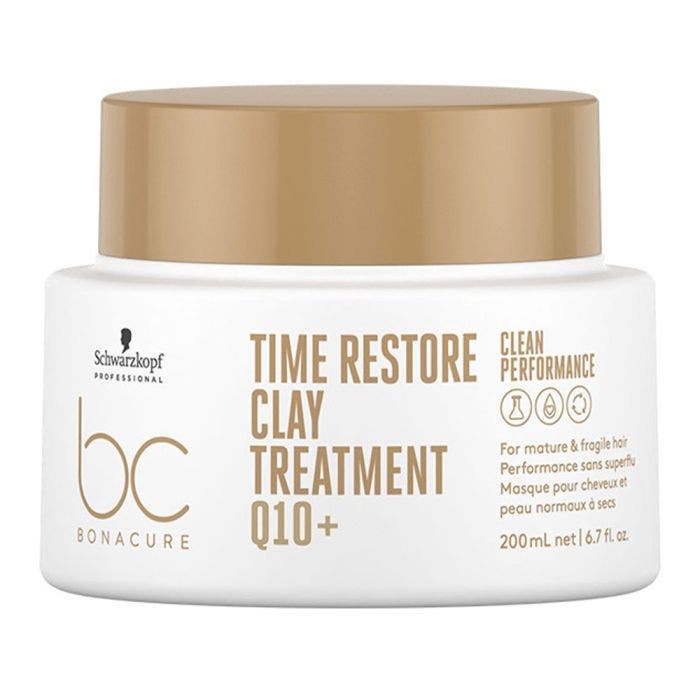 Masque à l'argile Time Restore 200 ml-BC Bonacure Cheveux matures ...