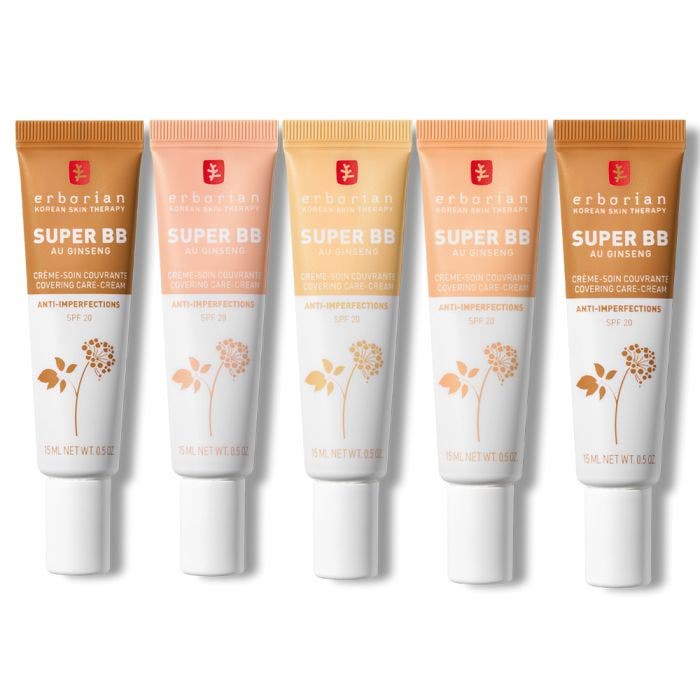 Super BB Erborian Crème hydratante teintée 15 ml-Anti-imperfections ...