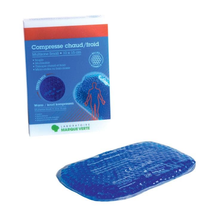 Compresse chaud/froid billes 10x15cm ActiKine x1-Multizone Small Marque ...