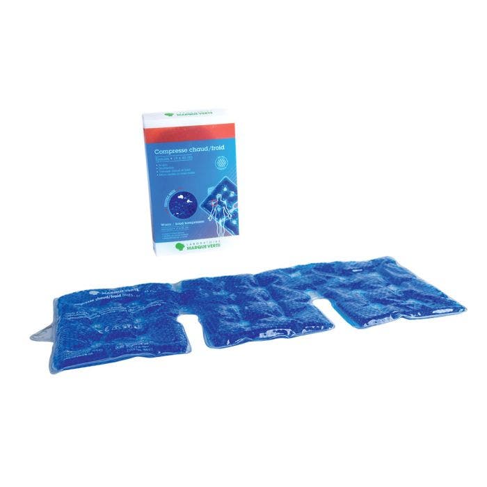 Compresse chaud/froid billes épaule 26x43cm ActiKine x1- Marque Verte ...