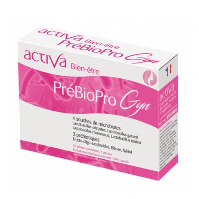 Prébiopro Gyn 30 Gélules - Activa - Easypara