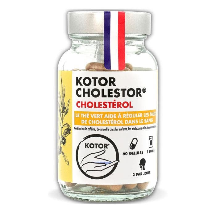 Cholestor 60 gélules-Cholestérol Kotor - Easypara