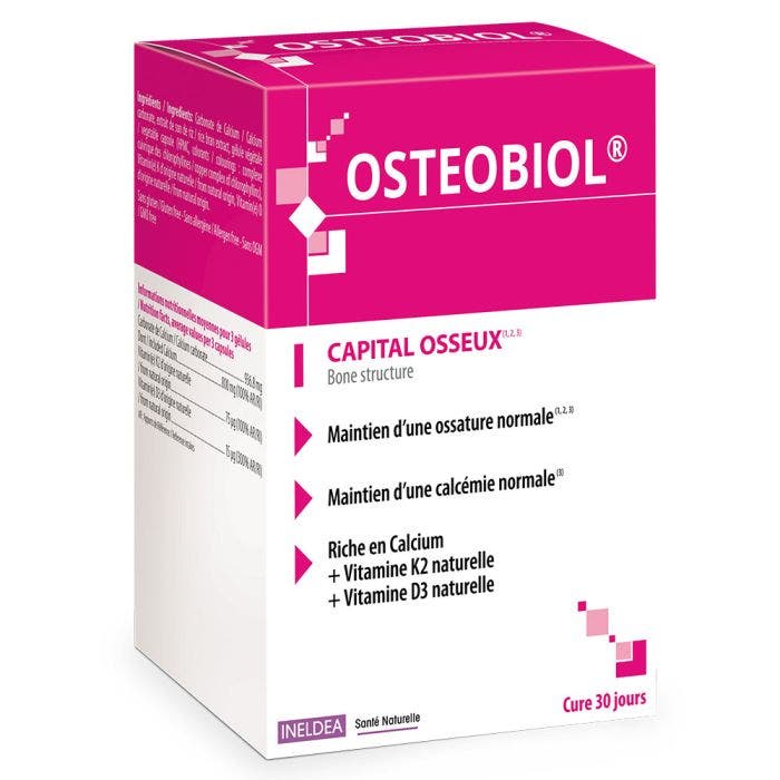 Osteobiol 90 Gelules Vegetales - Ineldea - Easypara