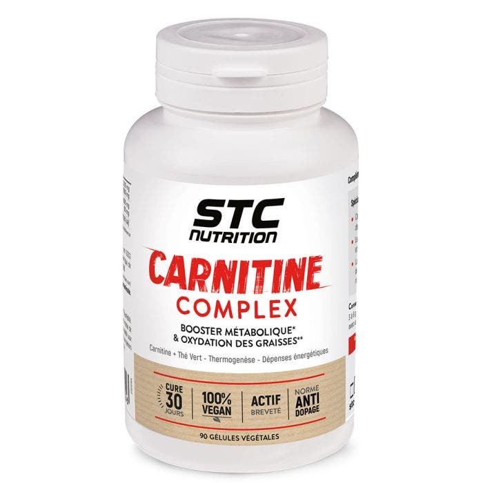Carnitine Complex 90 Gelules Vegan Brule Graisses 90 gélules- Stc ...