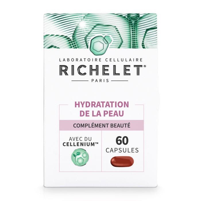 Hydratation de la Peau 60 capsules- Richelet - Easypara