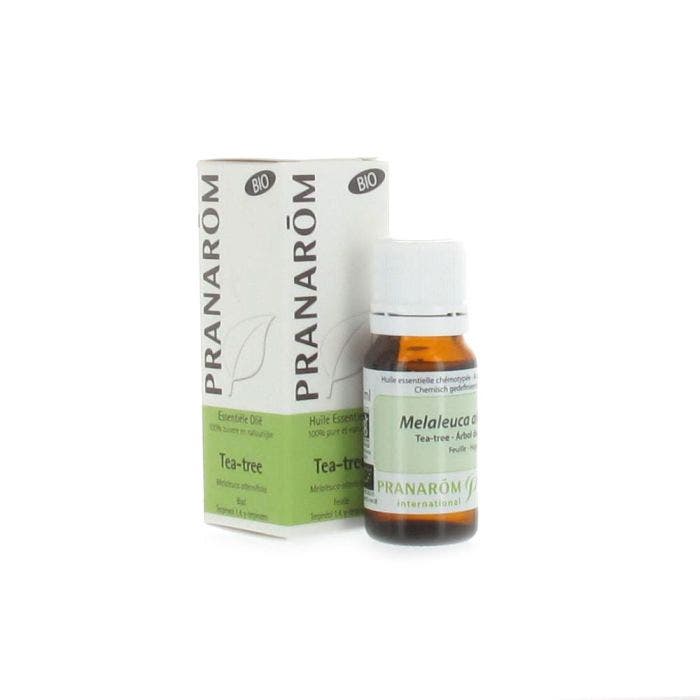 Huile Essentielle Bio Tea Tree Les Huiles Essentielles 10ml- Pranarôm ...