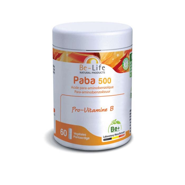 Paba 500 60 Gelules - Be-Life - Easypara