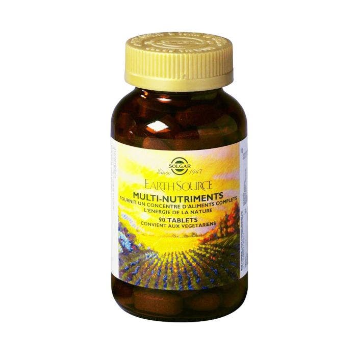 Earth Source Multi-nutriments 90 Comprimes - Solgar - Easypara