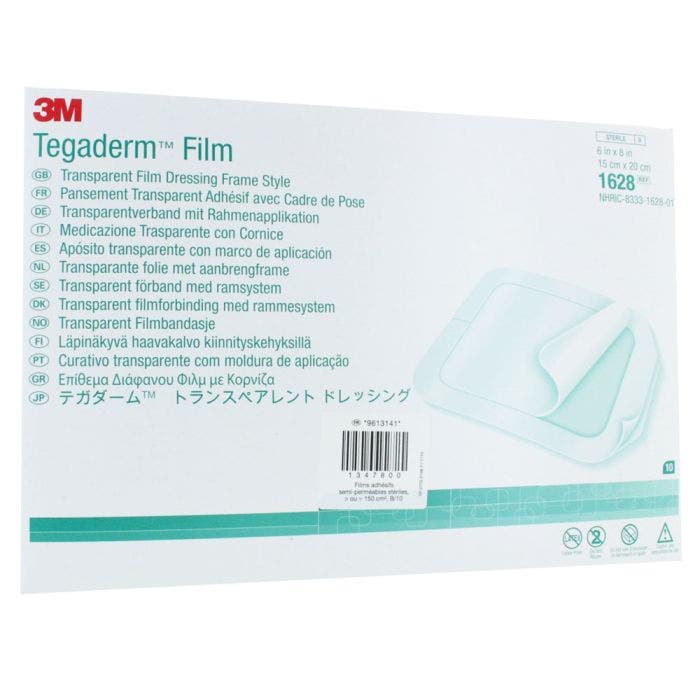 Tagaderm Film 10 Pansements 15cm X 20cm 3m - Easypara